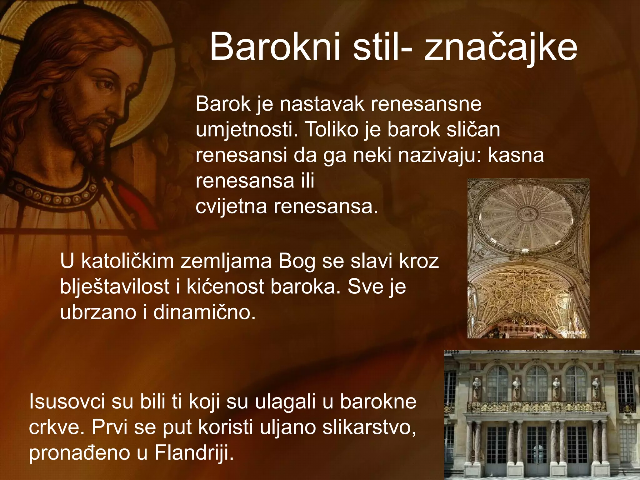 Barok isusovački stil | PPT
