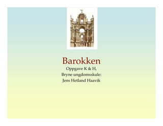 Barokken | PDF