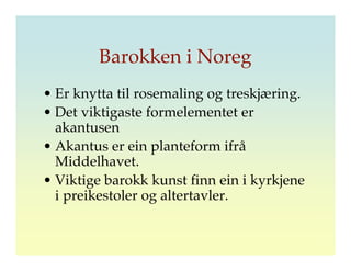 Barokken | PDF