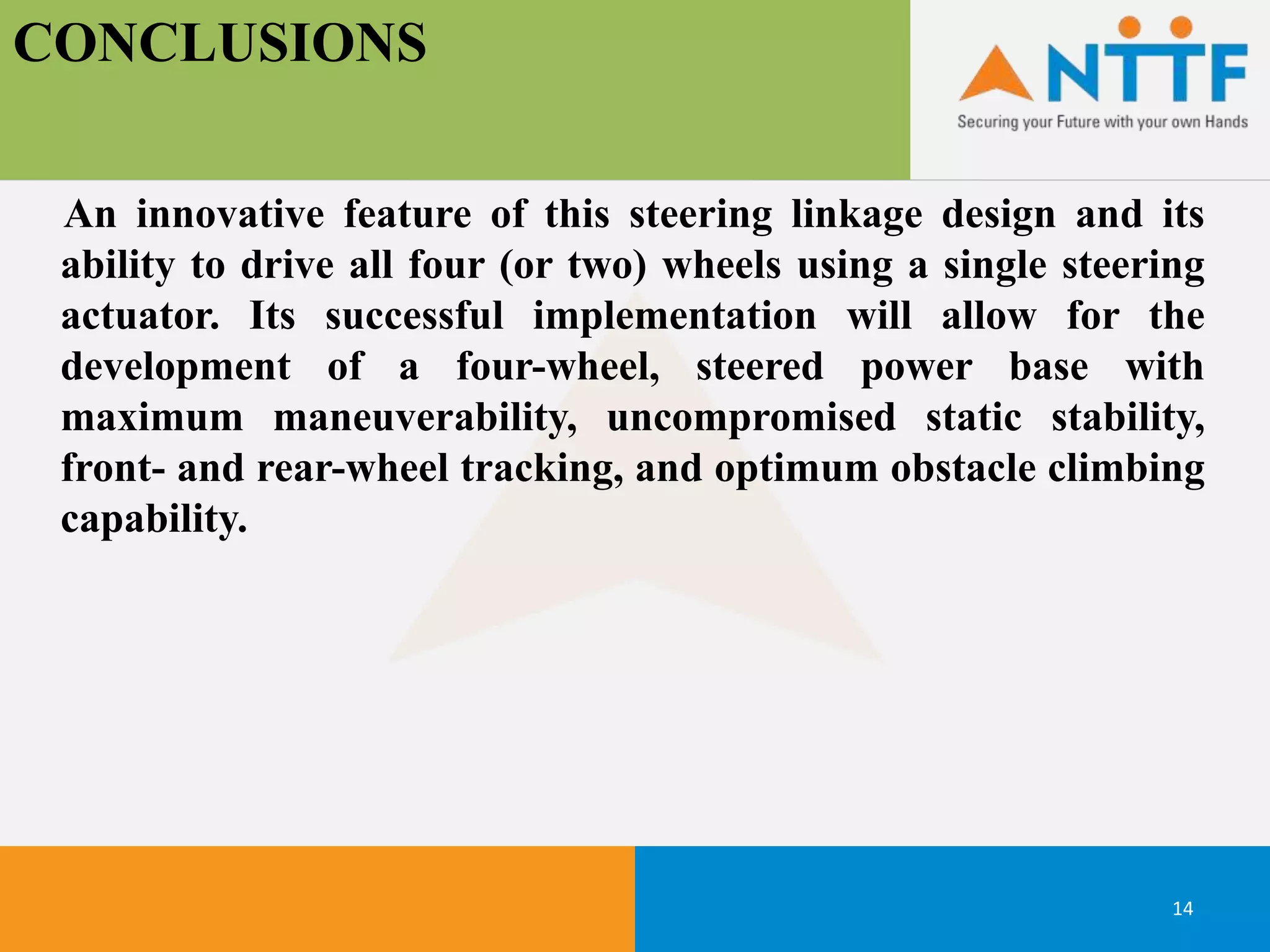 FOUR WHEEL STEERING SYSTEM | PPTX