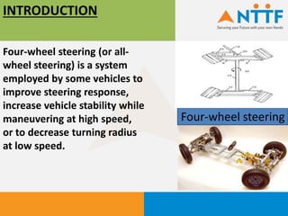 FOUR WHEEL STEERING SYSTEM | PPT