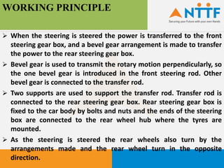 FOUR WHEEL STEERING SYSTEM | PPT