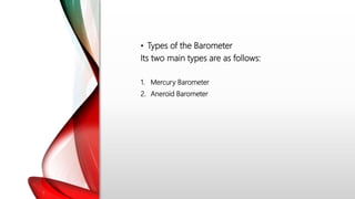 Barometer Instrumentation .pptx