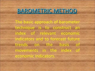 Barometric method 1 gp | PPT