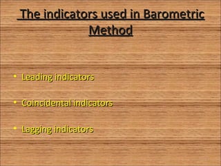 Barometric method 1 gp | PPT