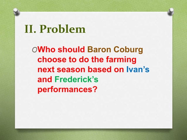 Baron coburg ppt Case Study and all | PPTX | Land and Farms | Real Estate