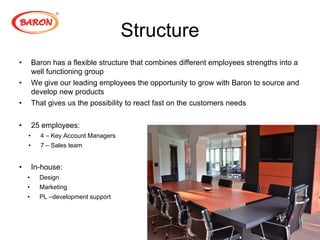 Baron company profile 2014 2 | PPT