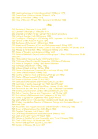 Baronetage of great britain | PDF