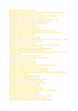 Baronetage of great britain | PDF