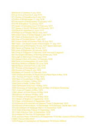 Baronetage of great britain | PDF