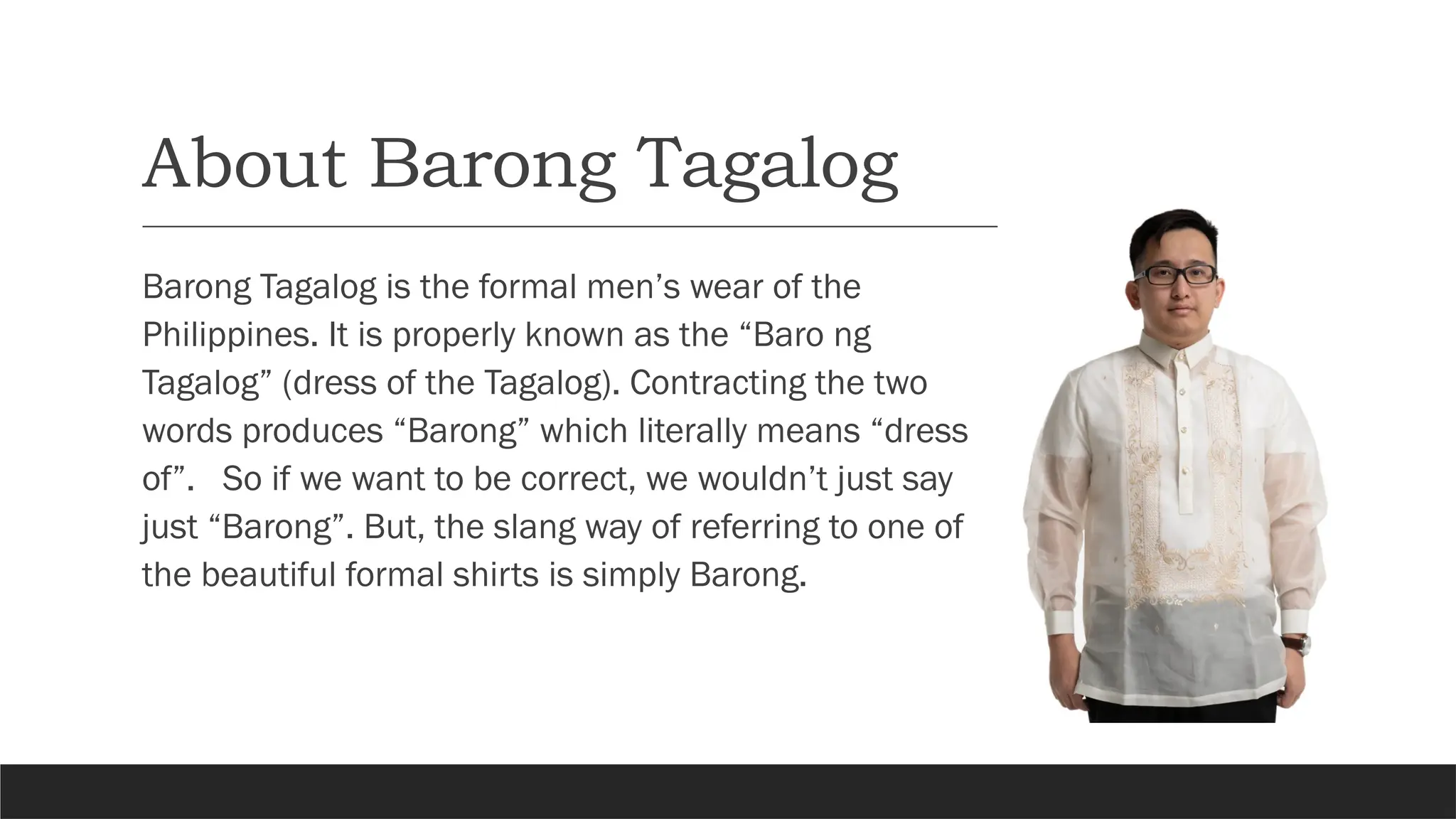 The Philippine Native Barong-Tagalog.pptx