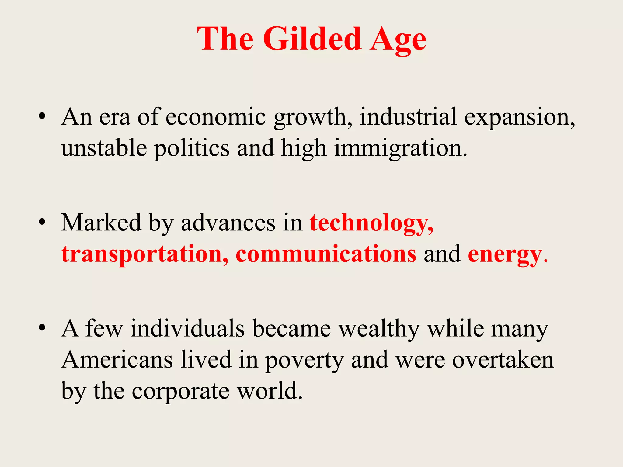 Robber Barons & Captains of Industry | PPTX