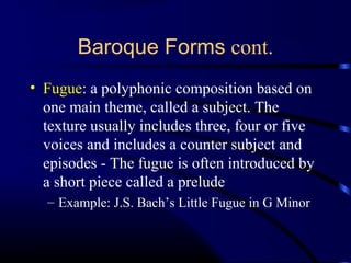 Baroque Music | PPT