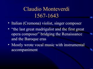 Baroque Music | PPT