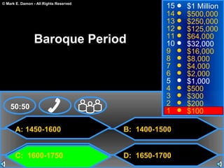 Baroque Game | PPT