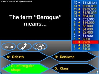 Baroque Game | PPT