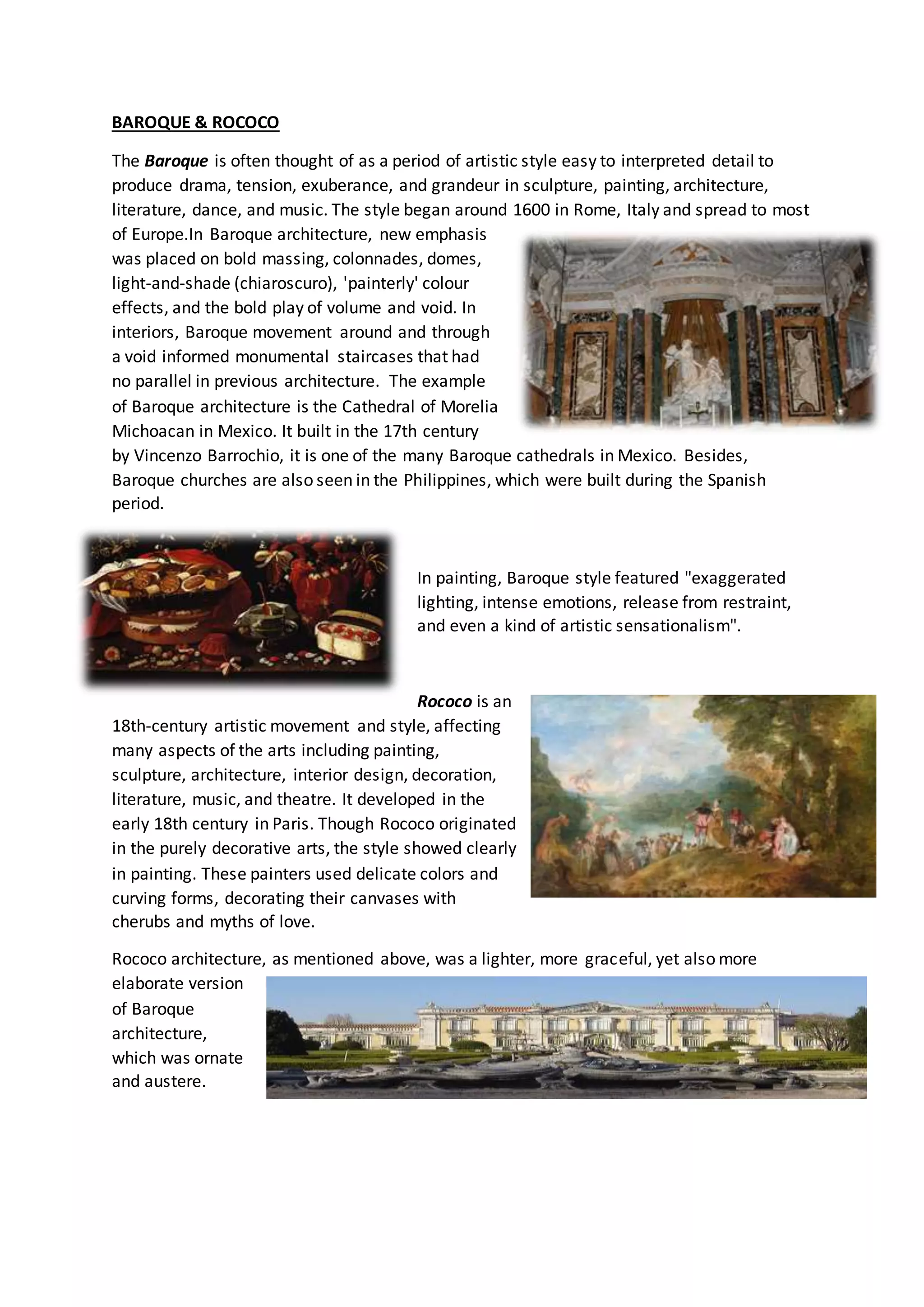 Baroque | DOCX