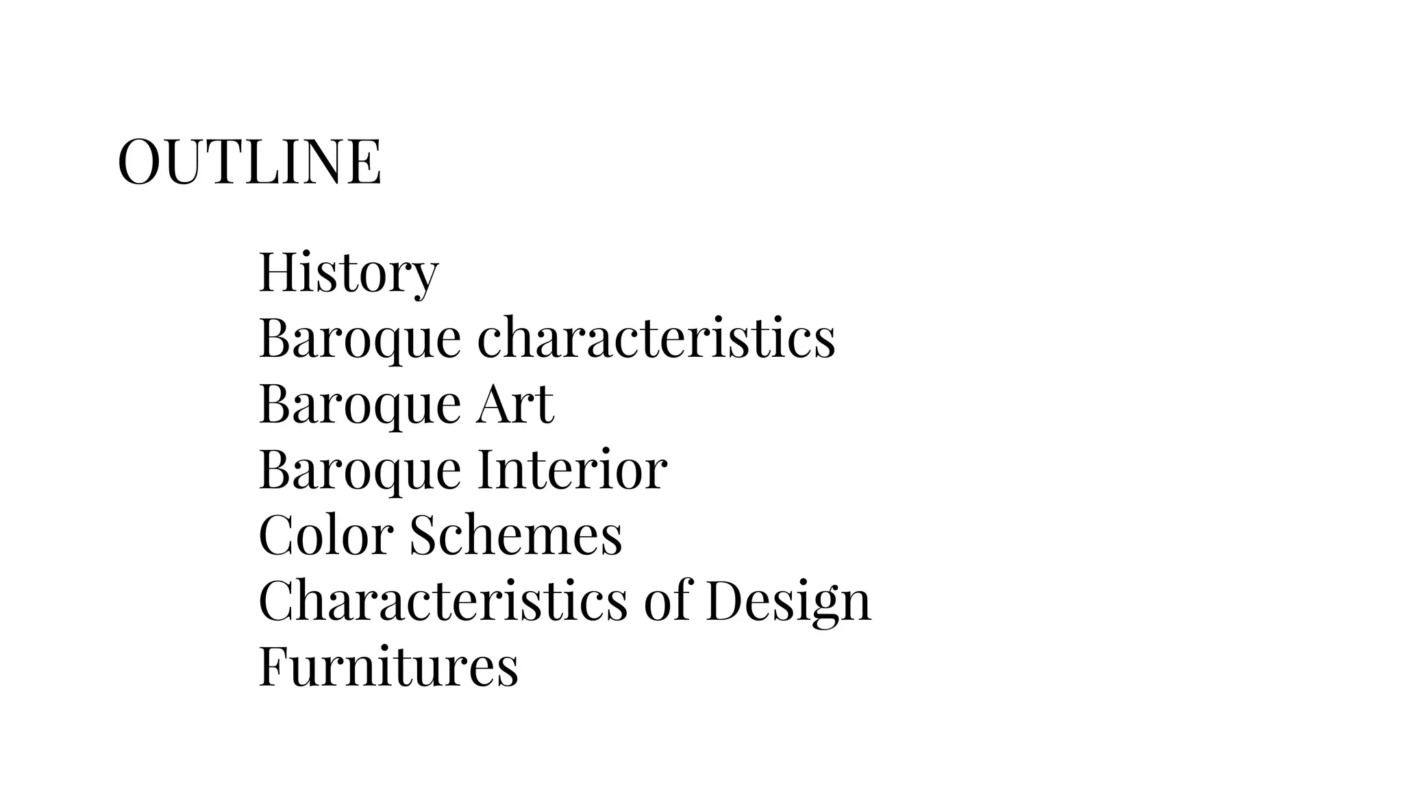 ARCHINT: Baroque Period (Interior Design + Furniture Design) | PDF