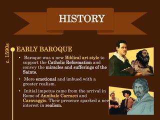 Baroque Period History | PPT