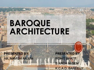 Baroque Architecture | PPTX