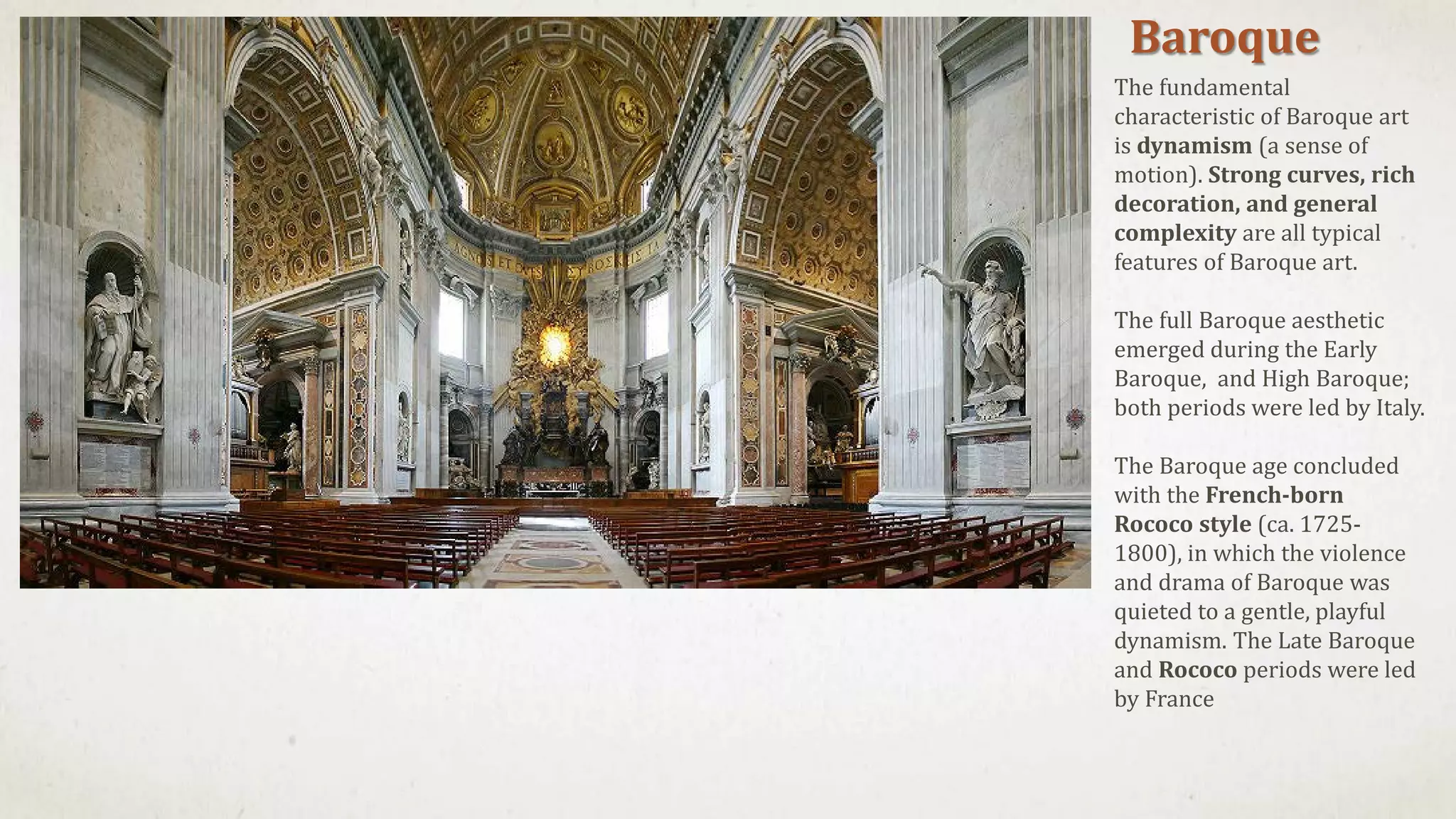 Introduction to Baroque and Rococo Architecture | PDF