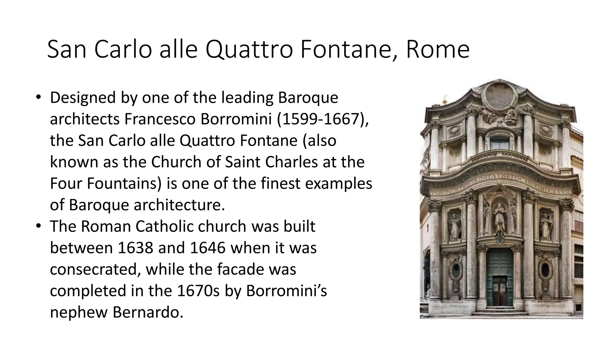 case study and litreature review on baroquearchitecture | PPTX