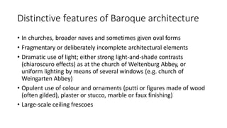 case study and litreature review on baroquearchitecture | PPT