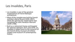 case study and litreature review on baroquearchitecture | PPT