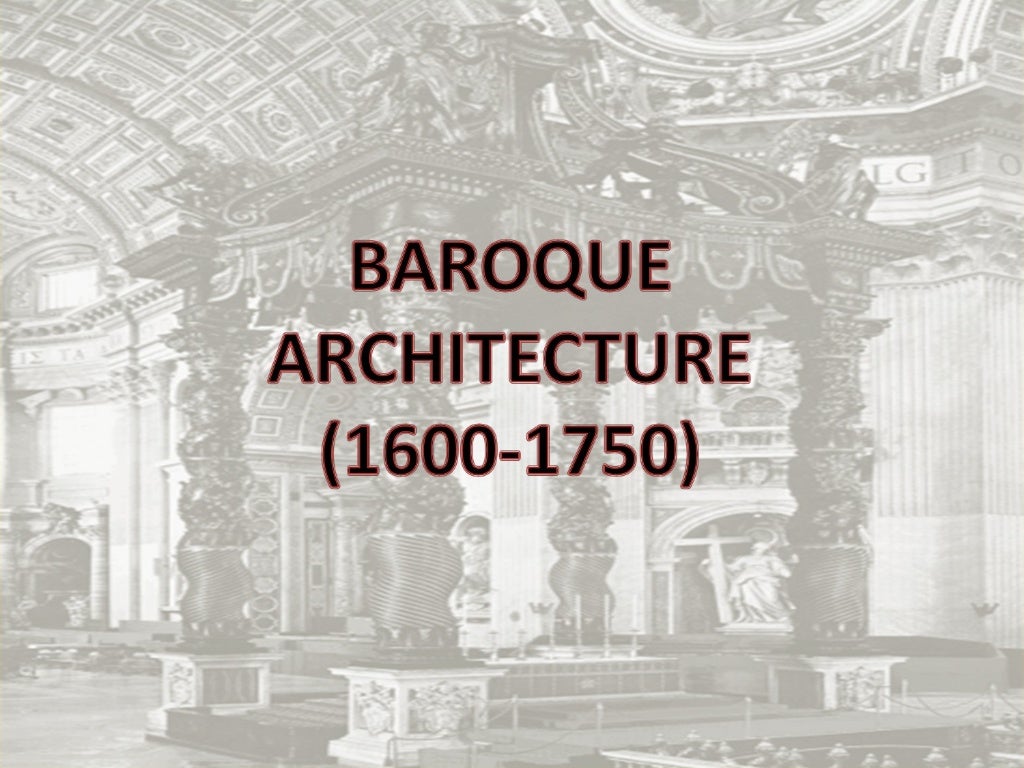 Baroquearchitecture | PPT