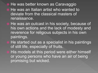 Baroque art (1600 1800) | PPTX