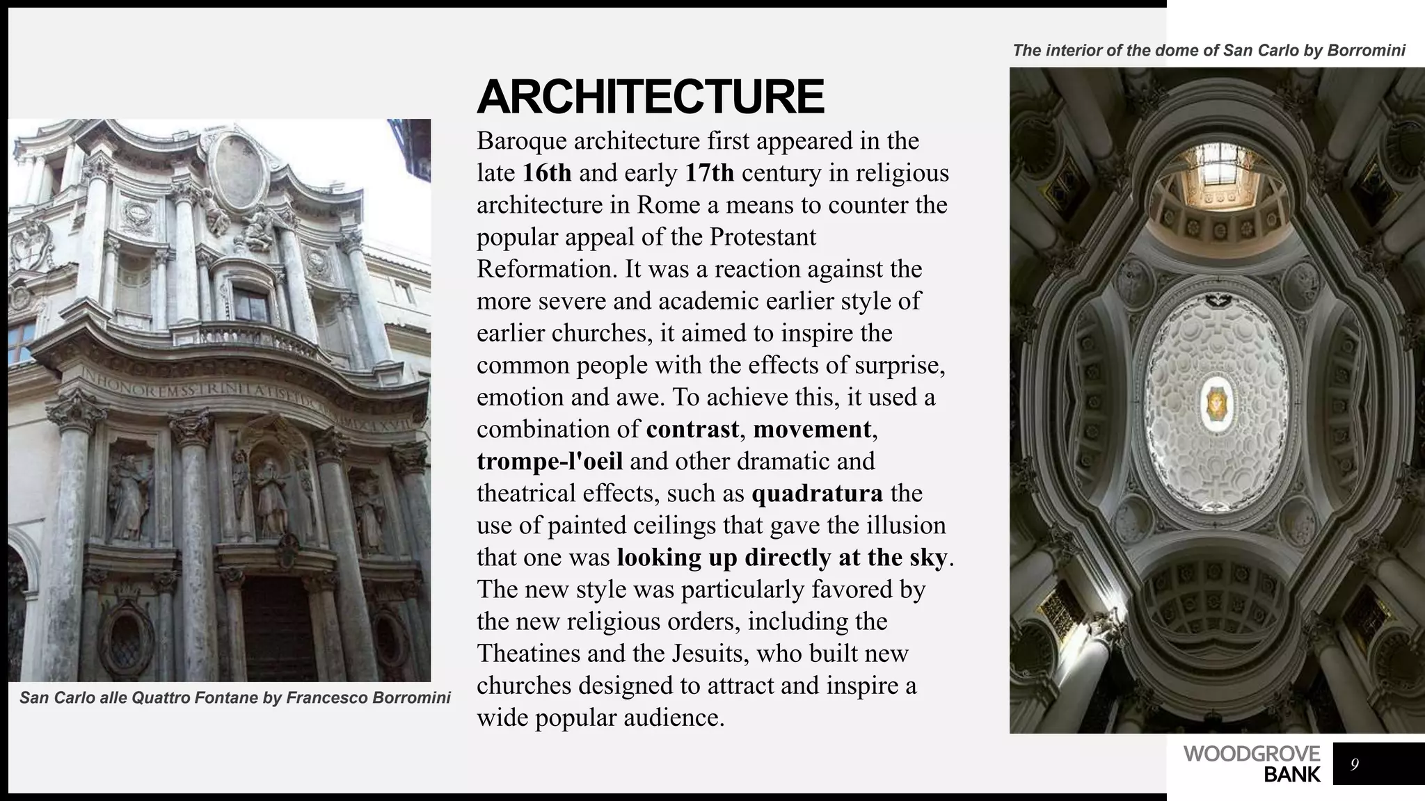 Baroque Art and Architecture - Report | PPTX