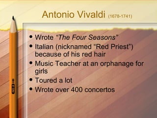 Baroque early opera | PPT