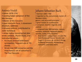 Baroque Era Period of Music | PPTX