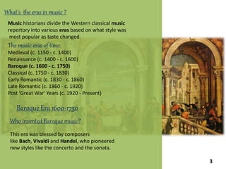 Baroque Era Period of Music | PPT