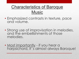 Baroque Period pt1 | PPT