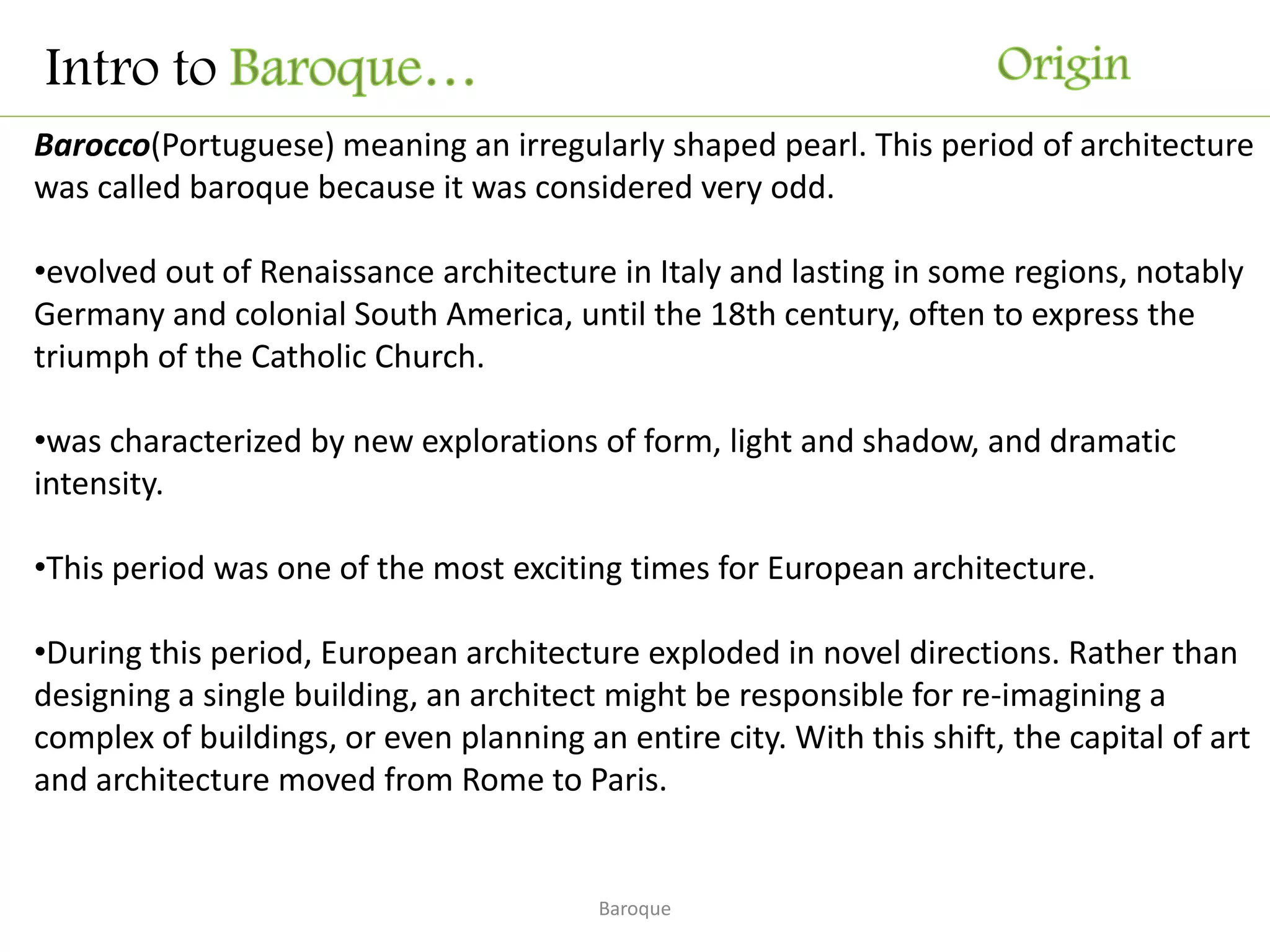 Baroque | PDF