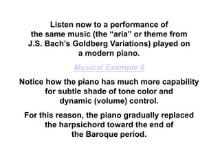 Baroque Keyboard Instruments | PPTX