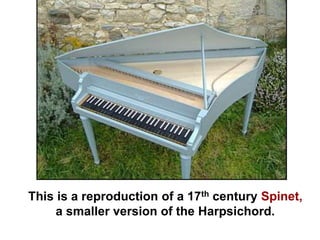 Baroque Keyboard Instruments | PPTX