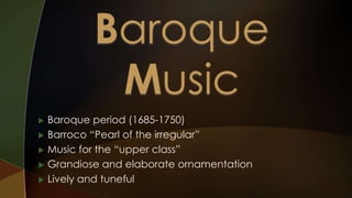 Baroque Music | PPTX