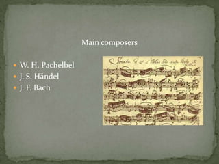 Baroque music | PPT