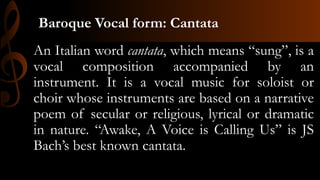 Baroque Music (Maningas and Asturias) | PPTX