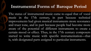 Baroque Music (Maningas and Asturias) | PPT