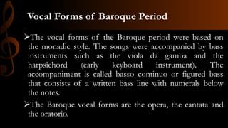 Baroque Music (Maningas and Asturias) | PPTX