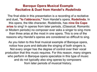 Baroque Opera | PPT