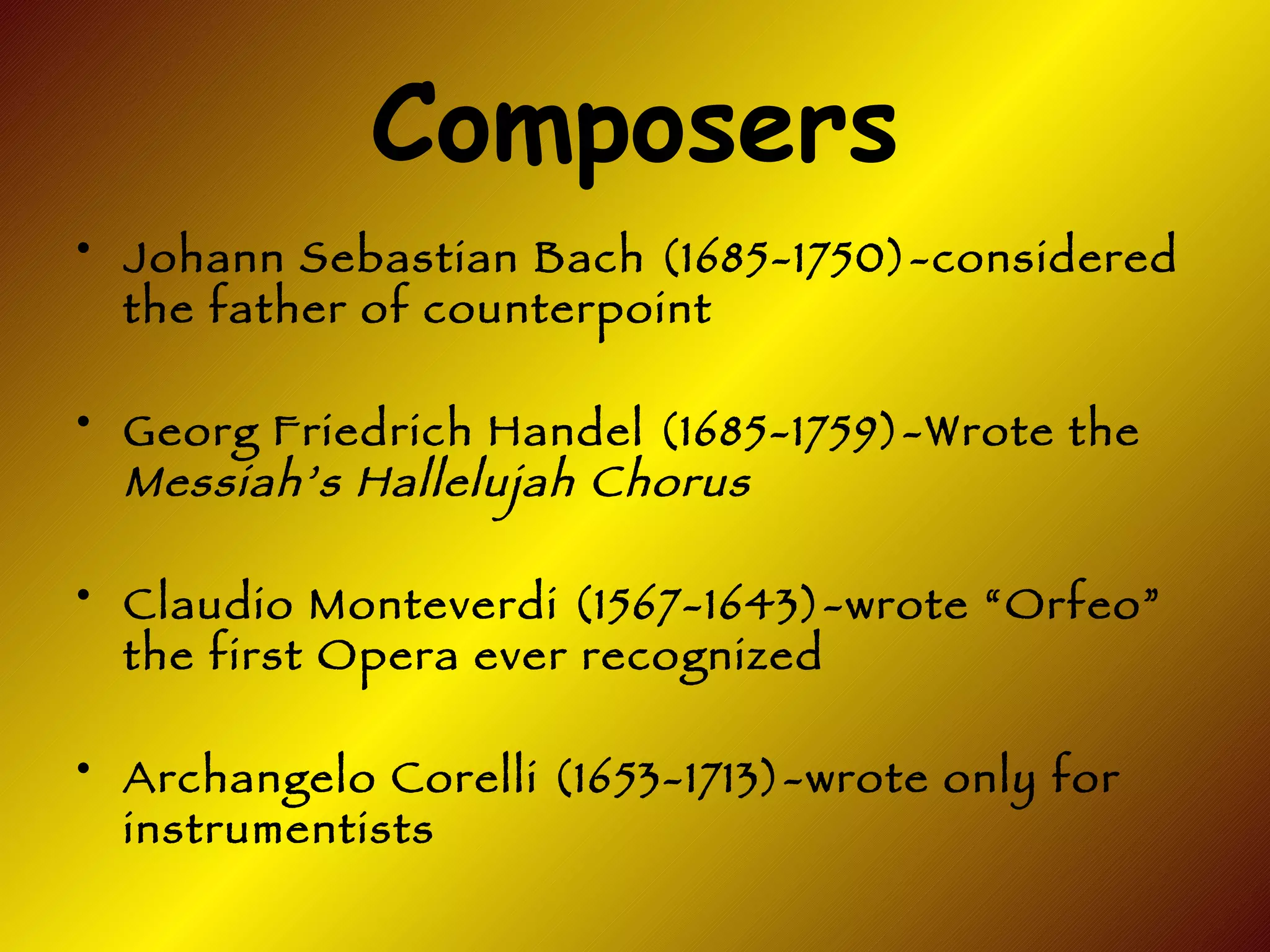 Baroque Period | PPT