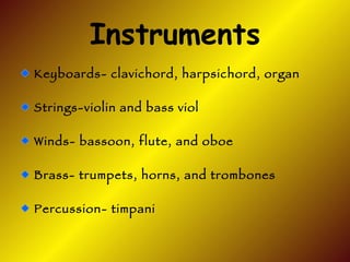 Baroque Period | PPT