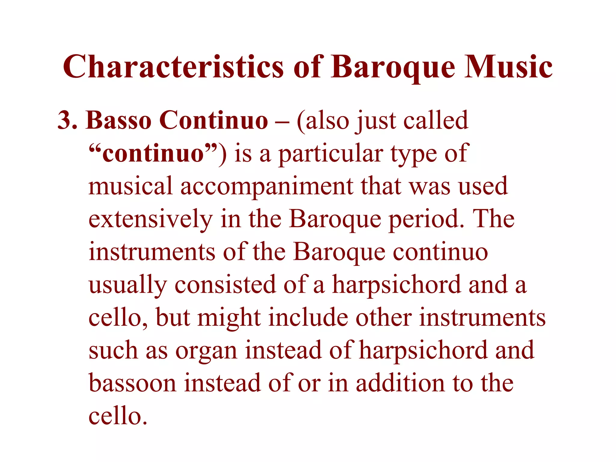 The Baroque Period | PPT
