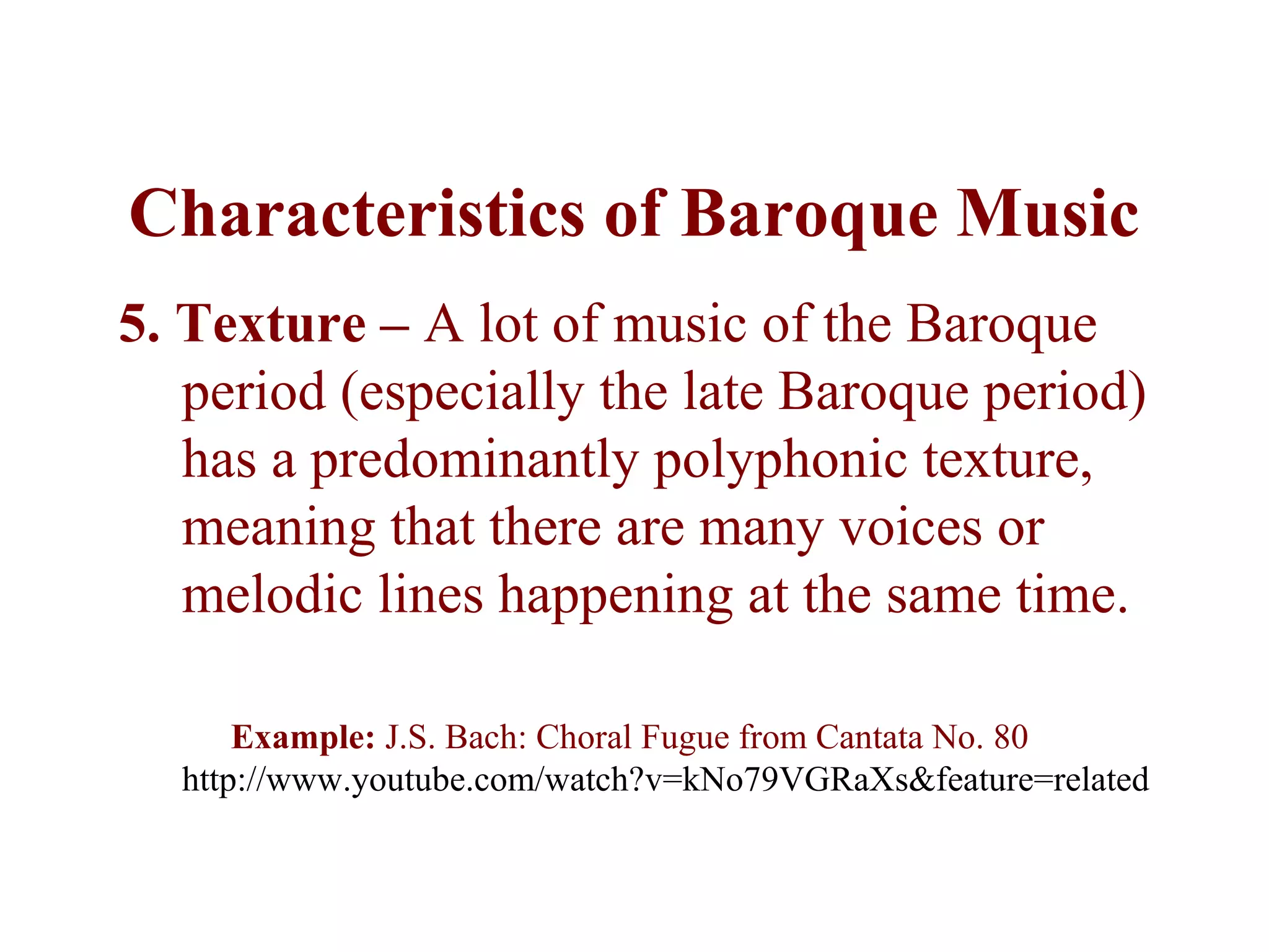 The Baroque Period | PPT