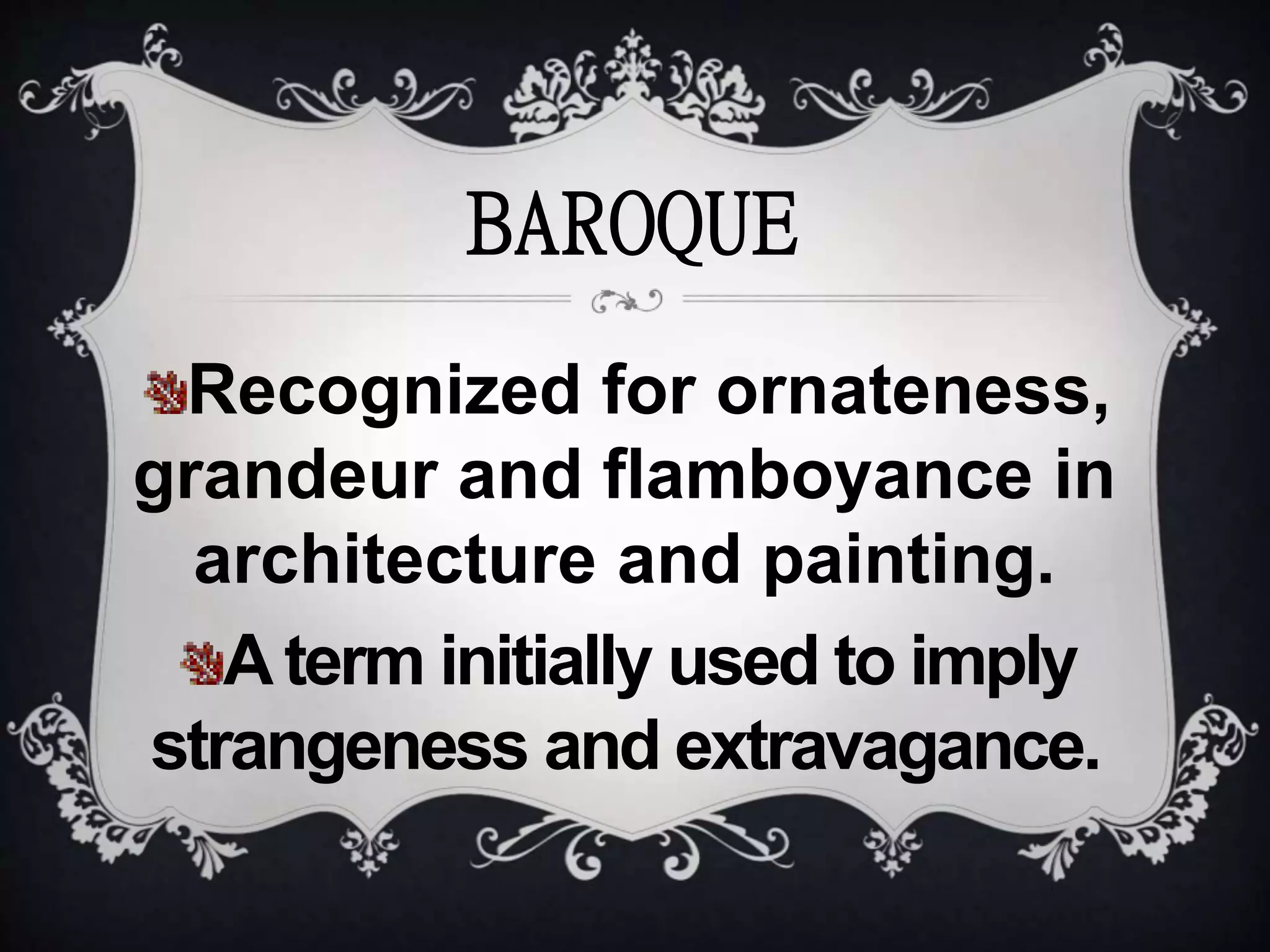 MUSIC OF THE BAROQUE PERIOD | PPTX