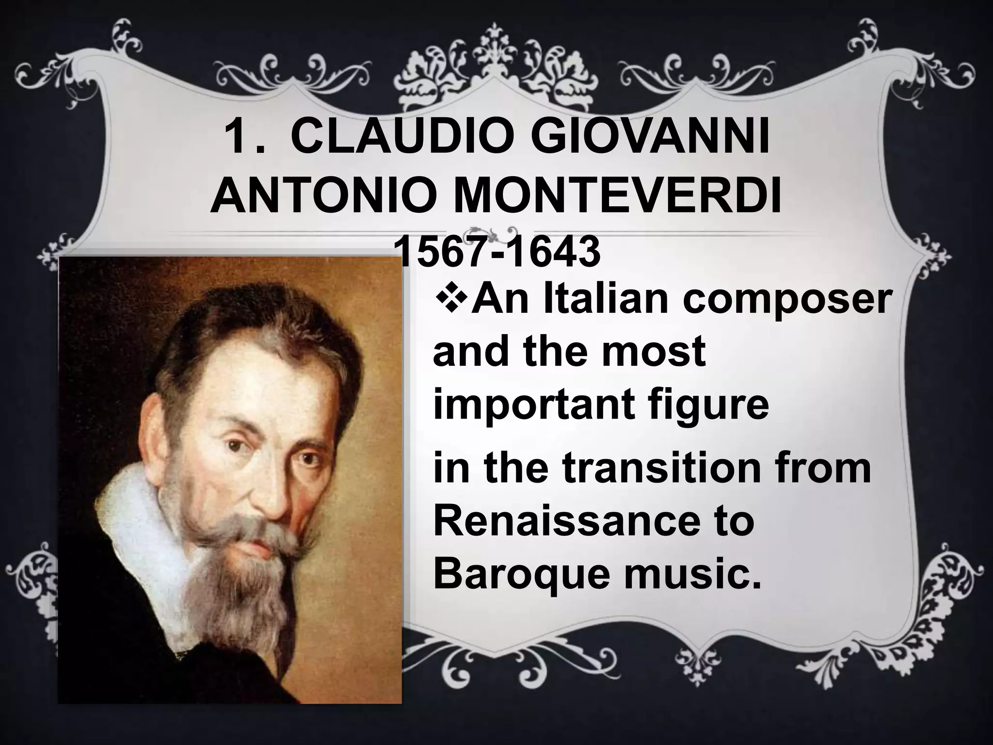 MUSIC OF THE BAROQUE PERIOD | PPTX